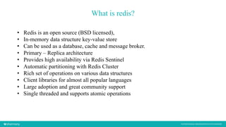 RedisConf18 - Microservicesand Redis: A Match made in Heaven | PPT