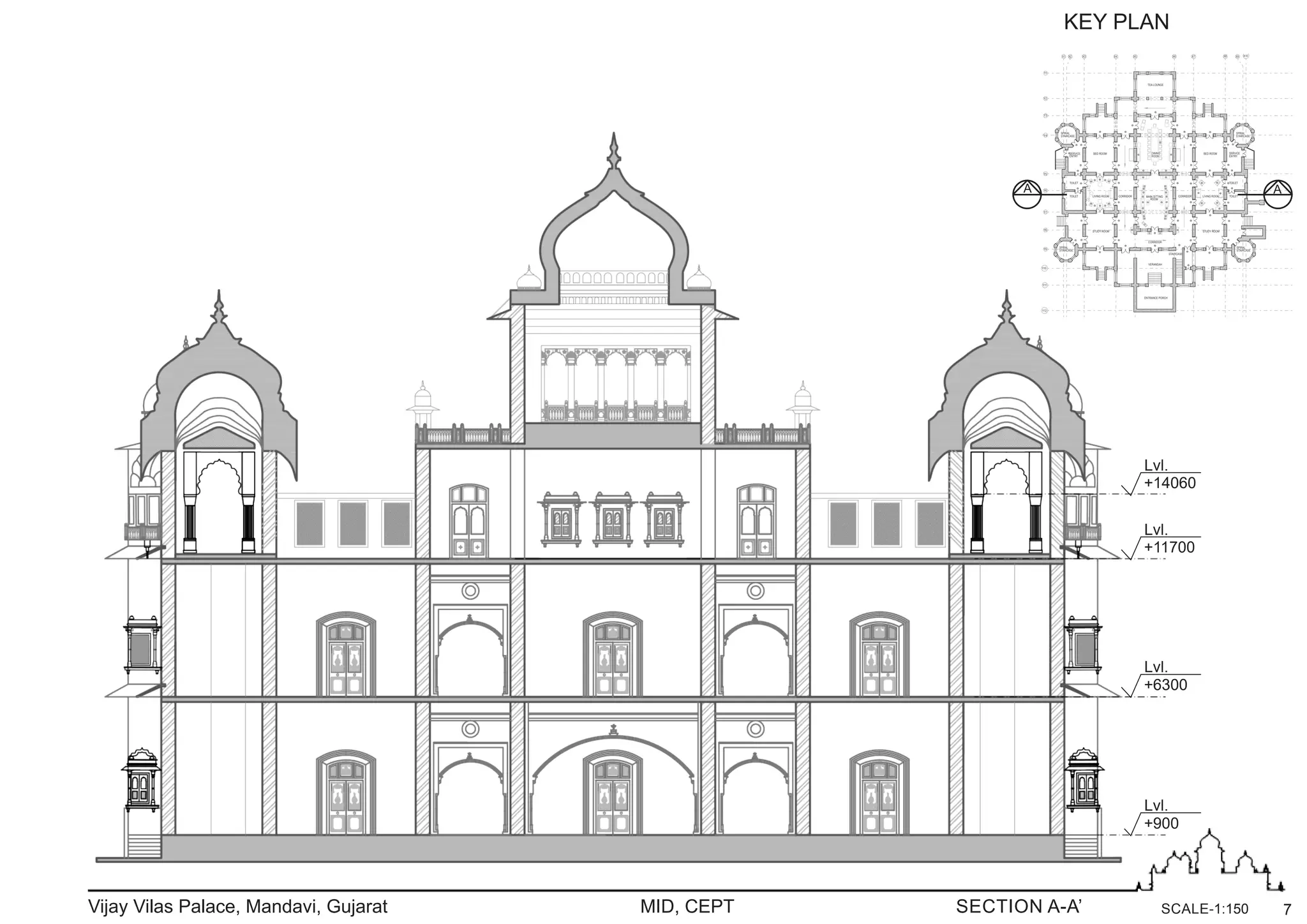 Vijay vilas palace architectural details, mandvi | PDF