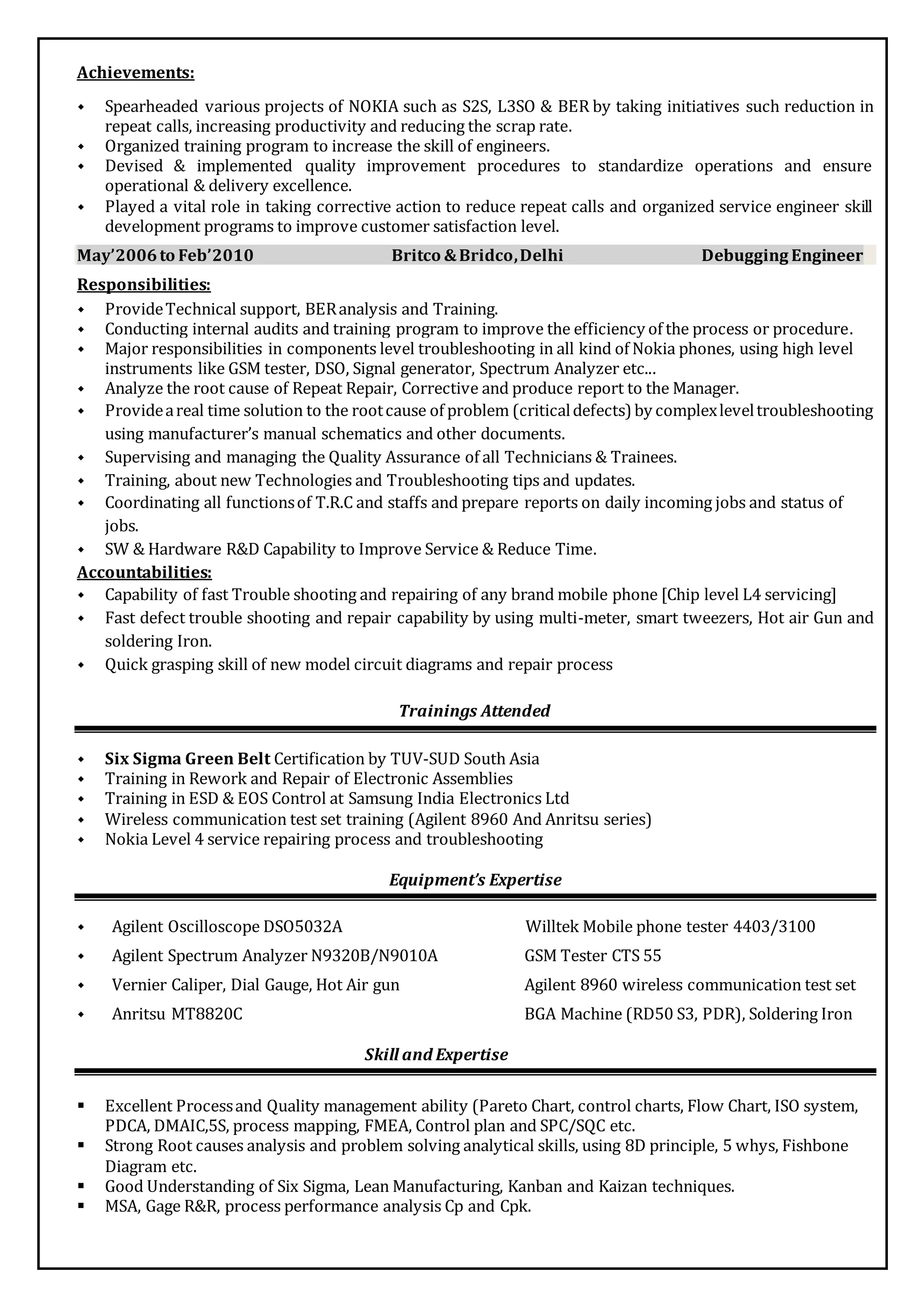 Vijeesh resume dec 2016 | PDF