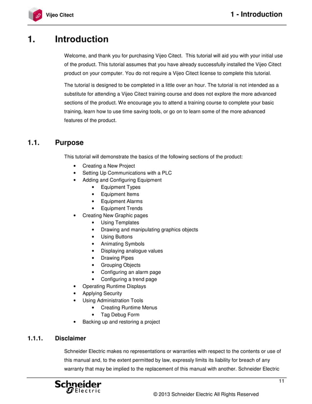 Vijeo citect quick start tutorial - part 1 ver d | PDF