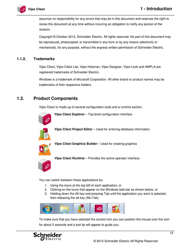 Vijeo citect quick start tutorial - part 1 ver d | PDF