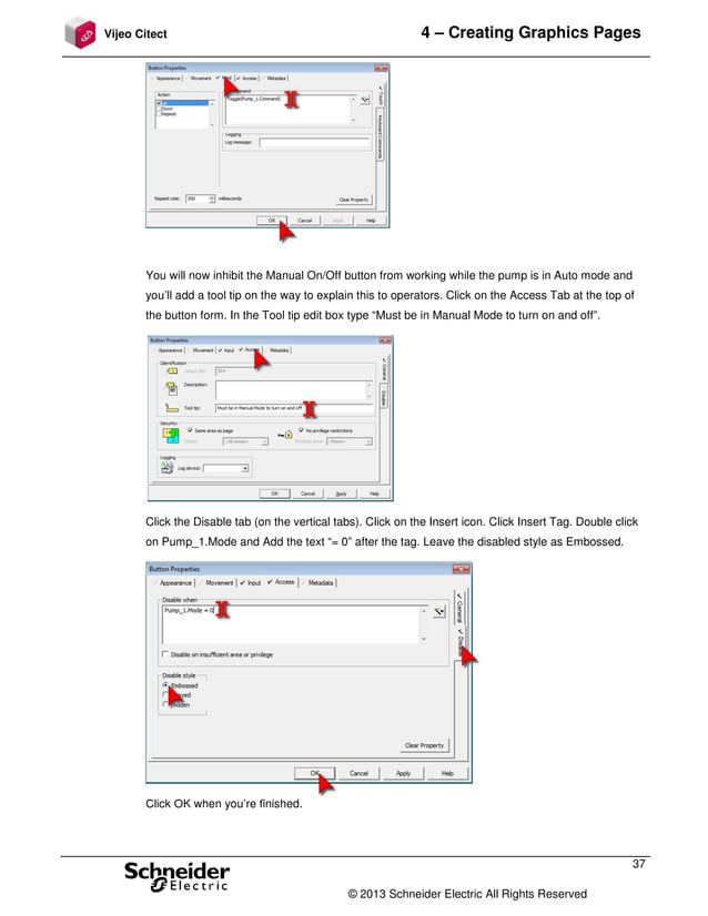 Vijeo citect quick start tutorial - part 1 ver d | PDF