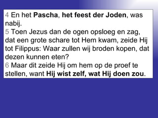 vijf broden en twee vissen | PPT