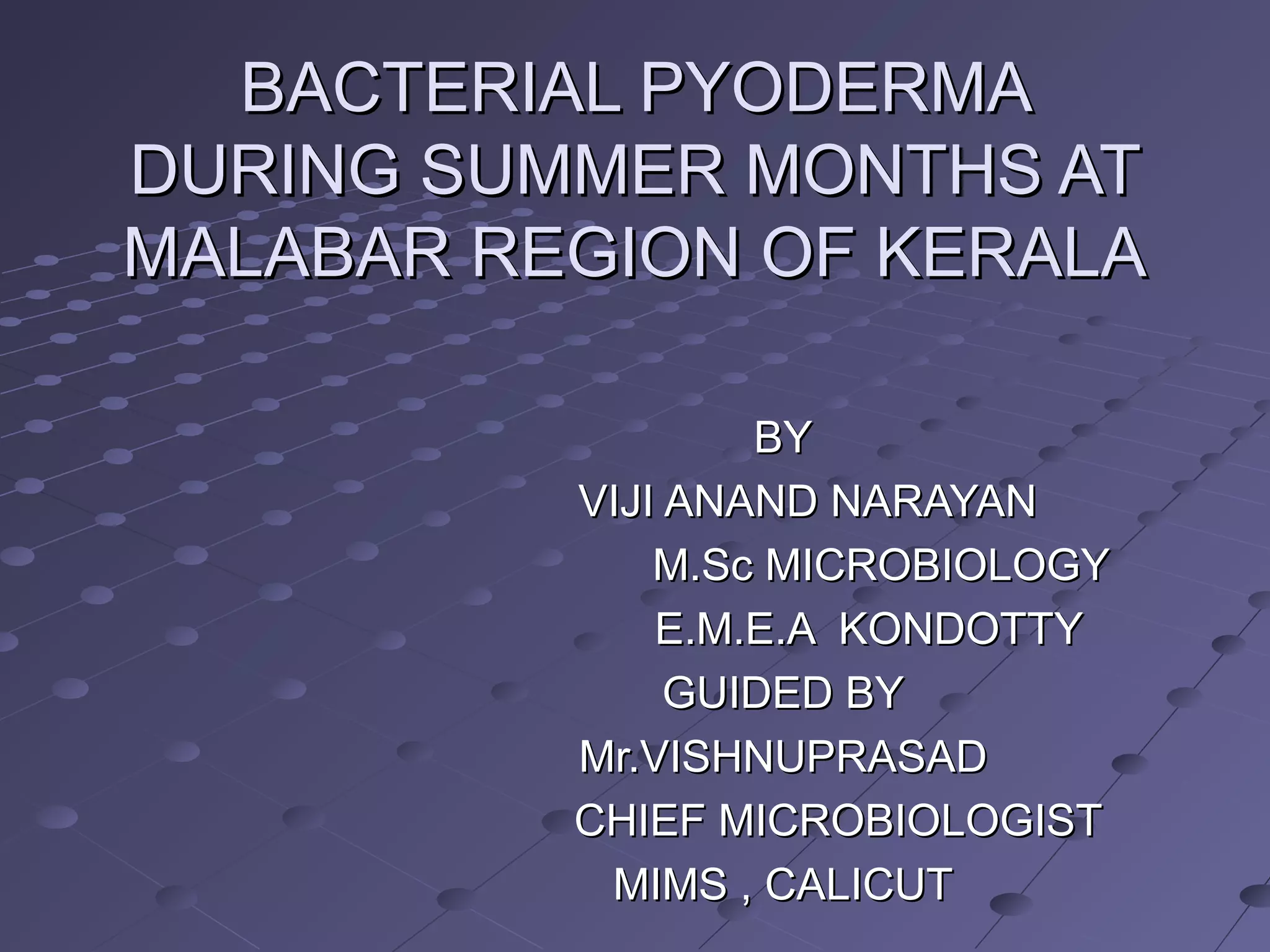 Viji presentation 1 | PPT