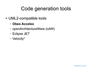 TextUML Toolkit | PPT