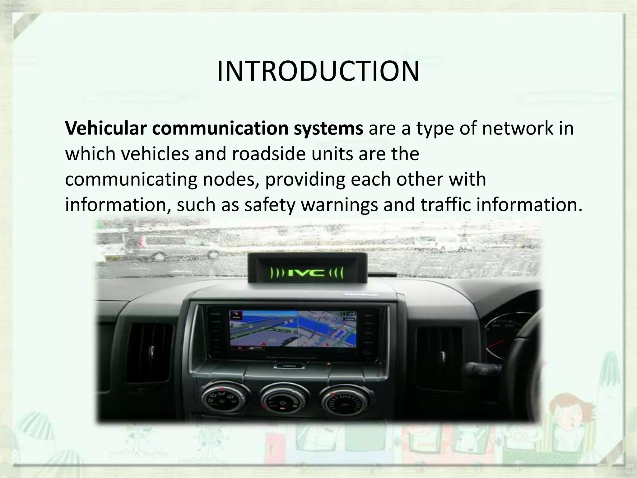 inter vehicle communication | PPTX