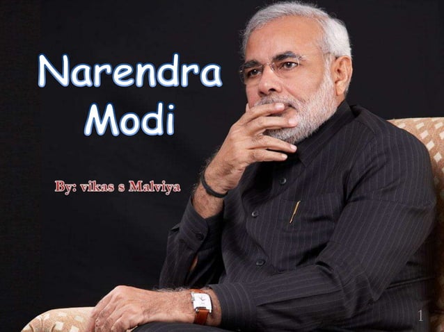 Narendra modi By vikas s malviya | PPTX