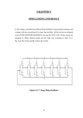CMOS Ring Oscillator Using Stacking Techniques to Reduce Power ...