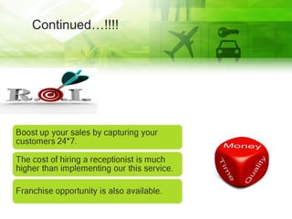 Vikas virtual receptionist | PPT