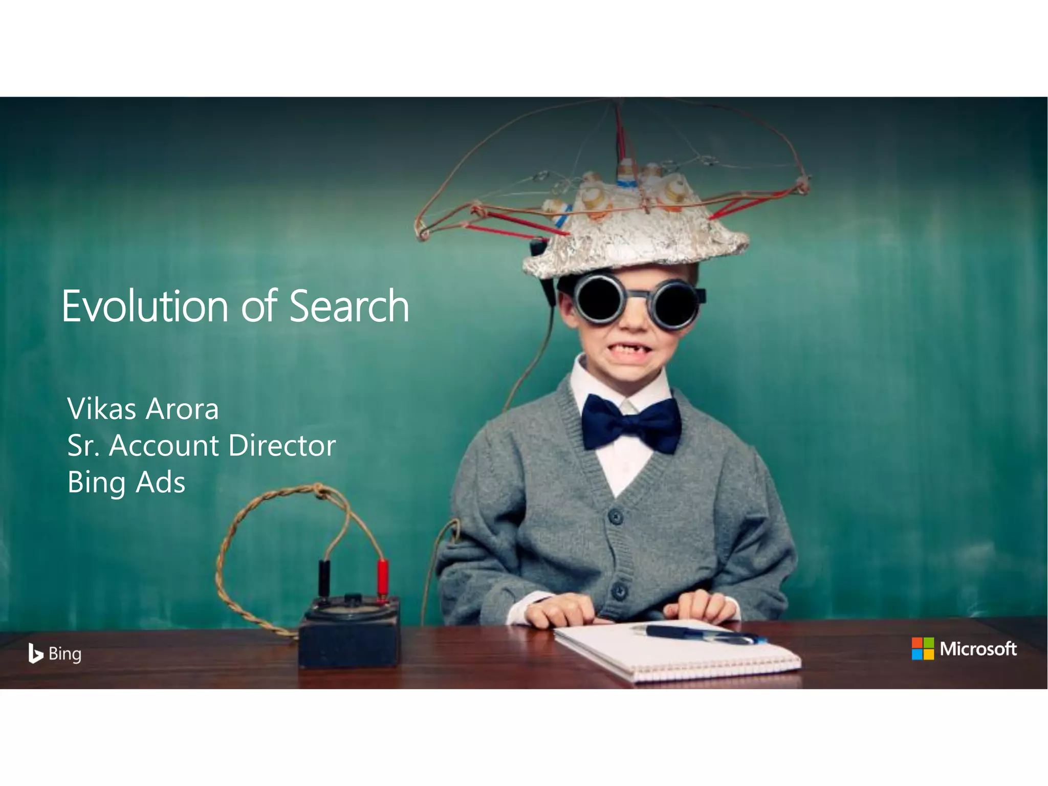 Vikas Arora - Evolution of Search - Nottingham Digital Summit | PDF