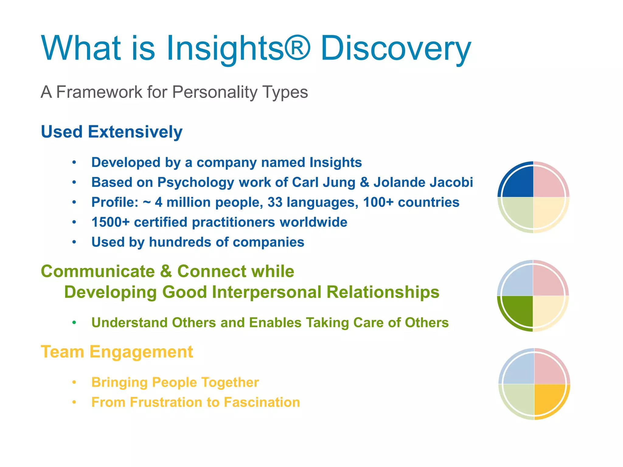 Using Discovery Insights Personality Types | PPTX