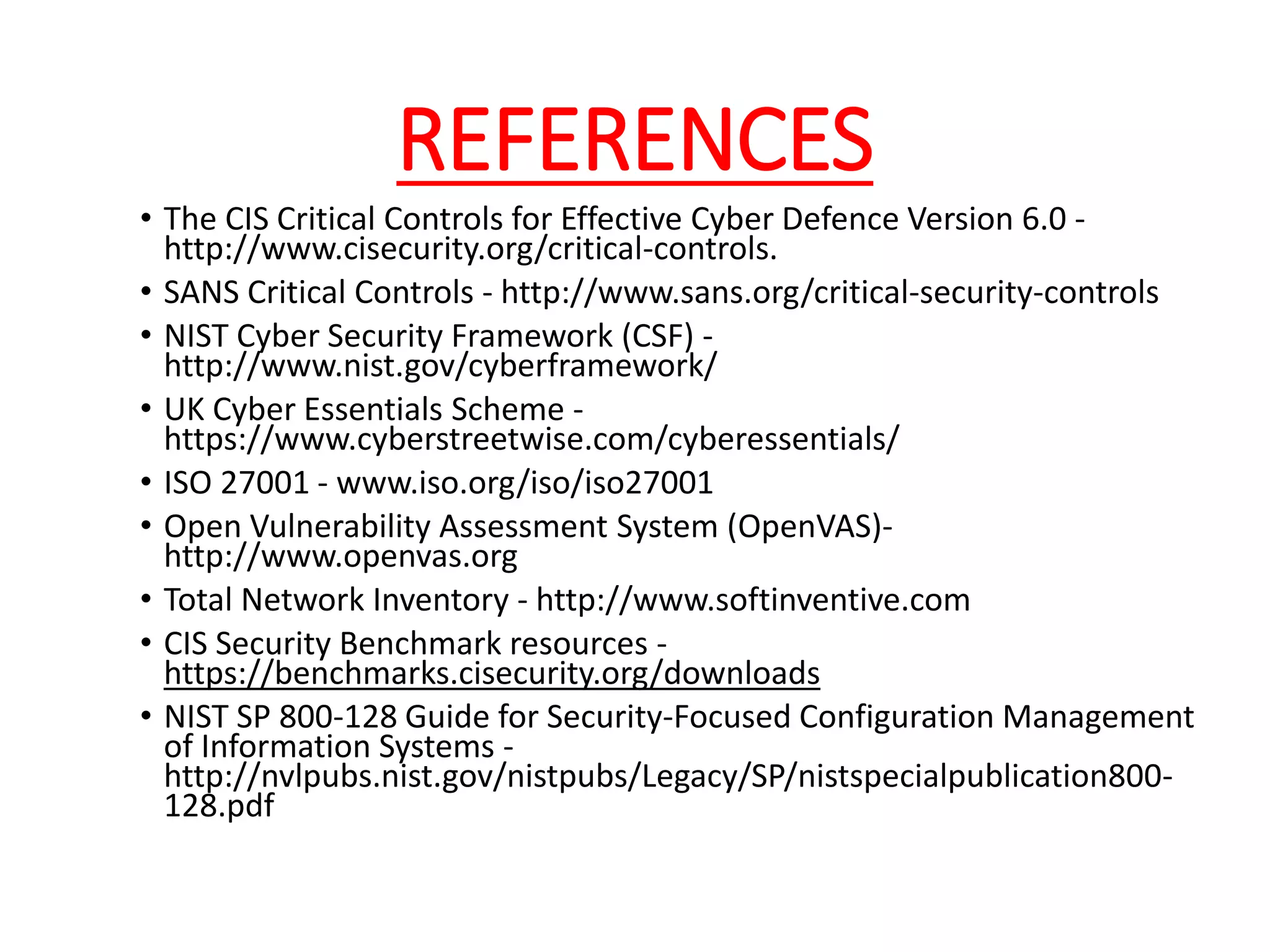 Effective Cyber Defense Using Cis Critical Security Controls Pptx
