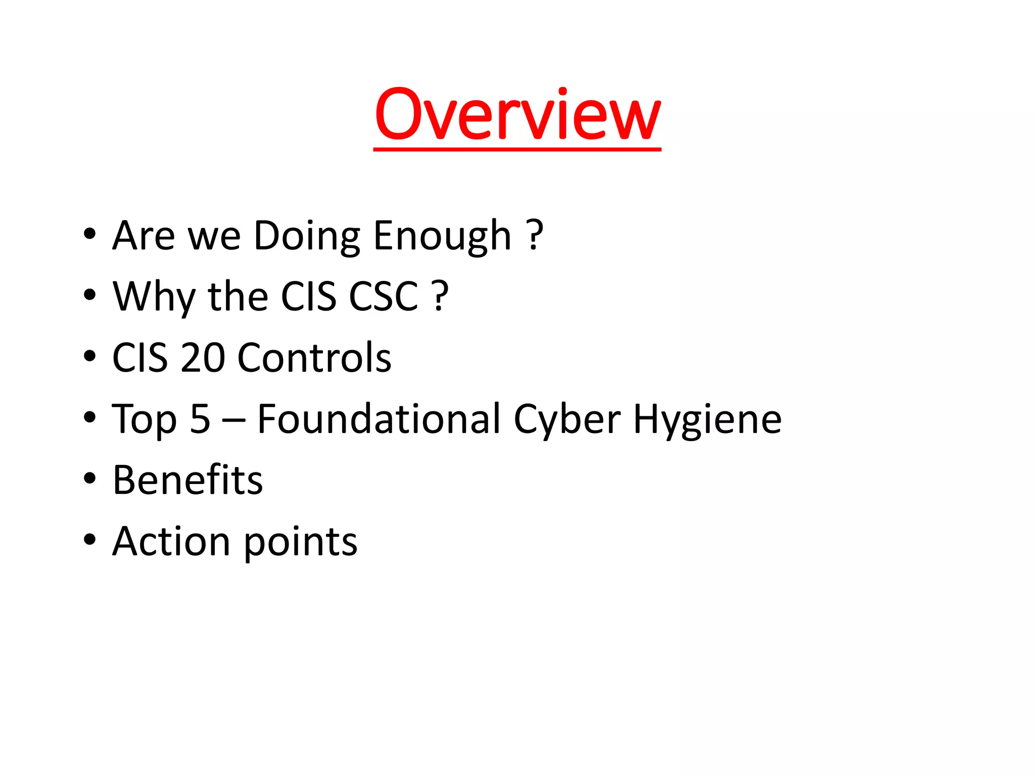Effective Cyber Defense Using Cis Critical Security Controls Pptx