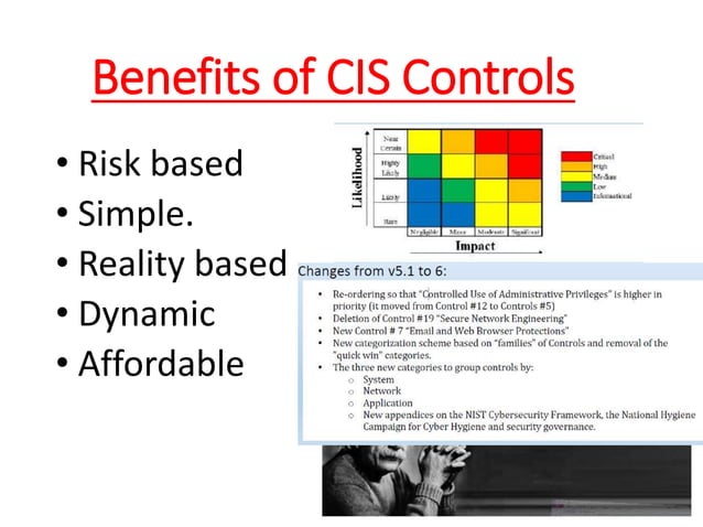 Effective Cyber Defense Using Cis Critical Security Controls Pptx Information And Network