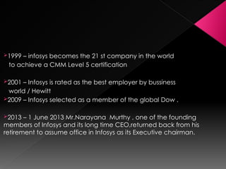 vikash (infosys ppt) introduction history | PPTX