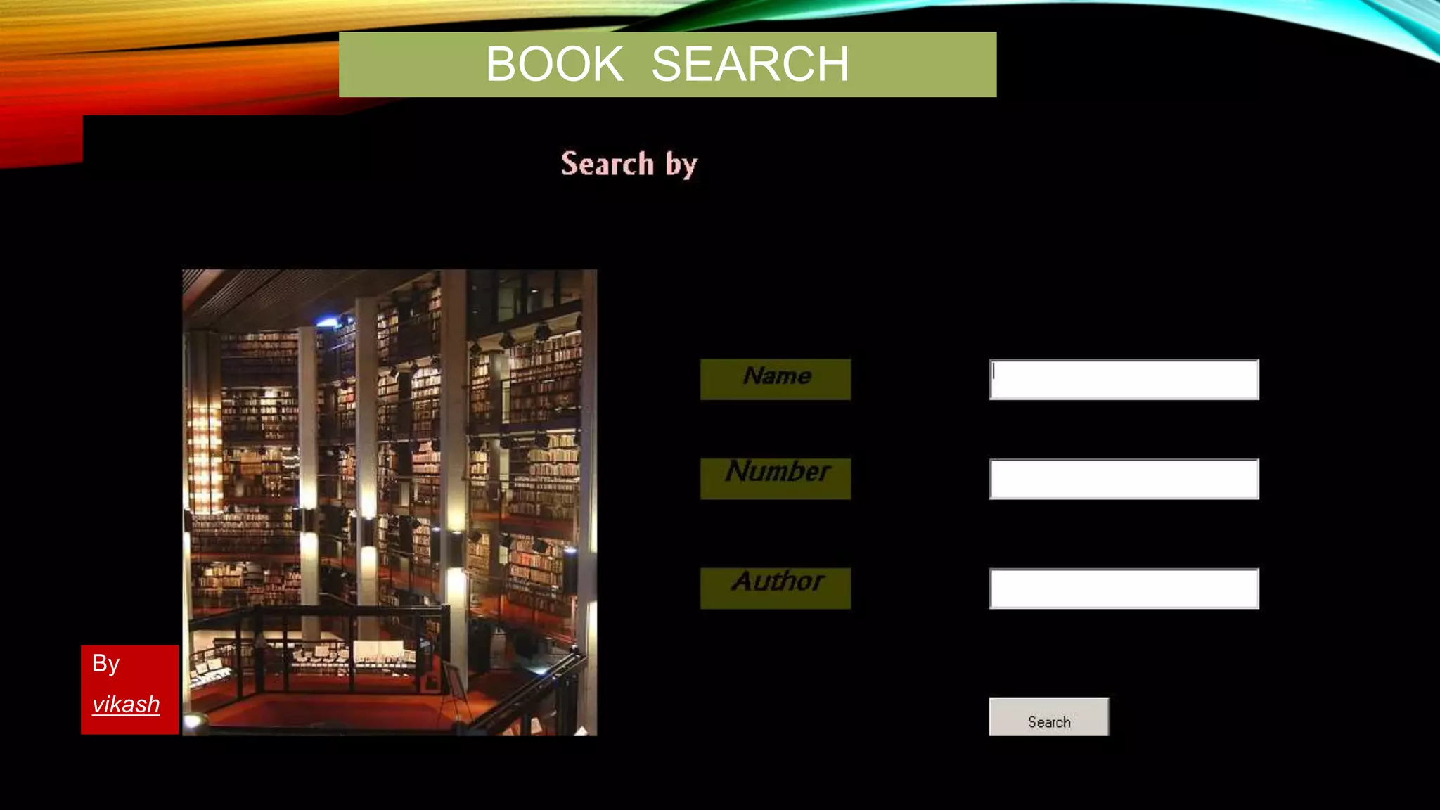 Vikash library | PPTX