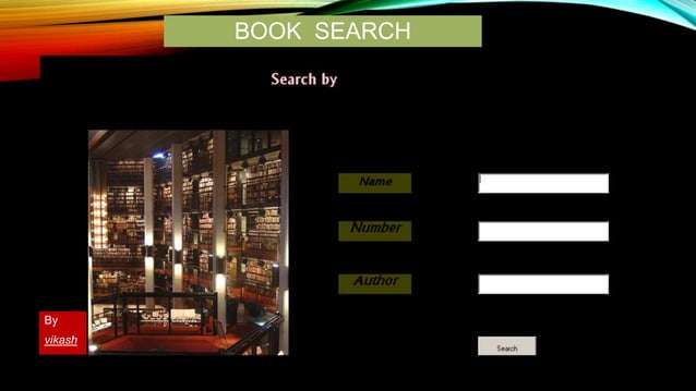 Vikash library | PPTX | Technology & Computing