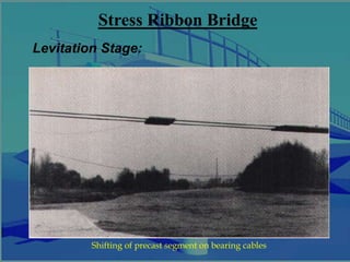 stress ribbon bridge ppt | PPT