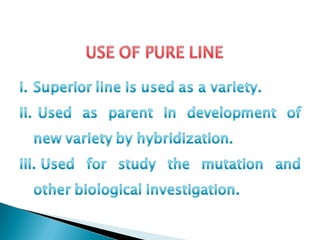 pure line theory | PPT