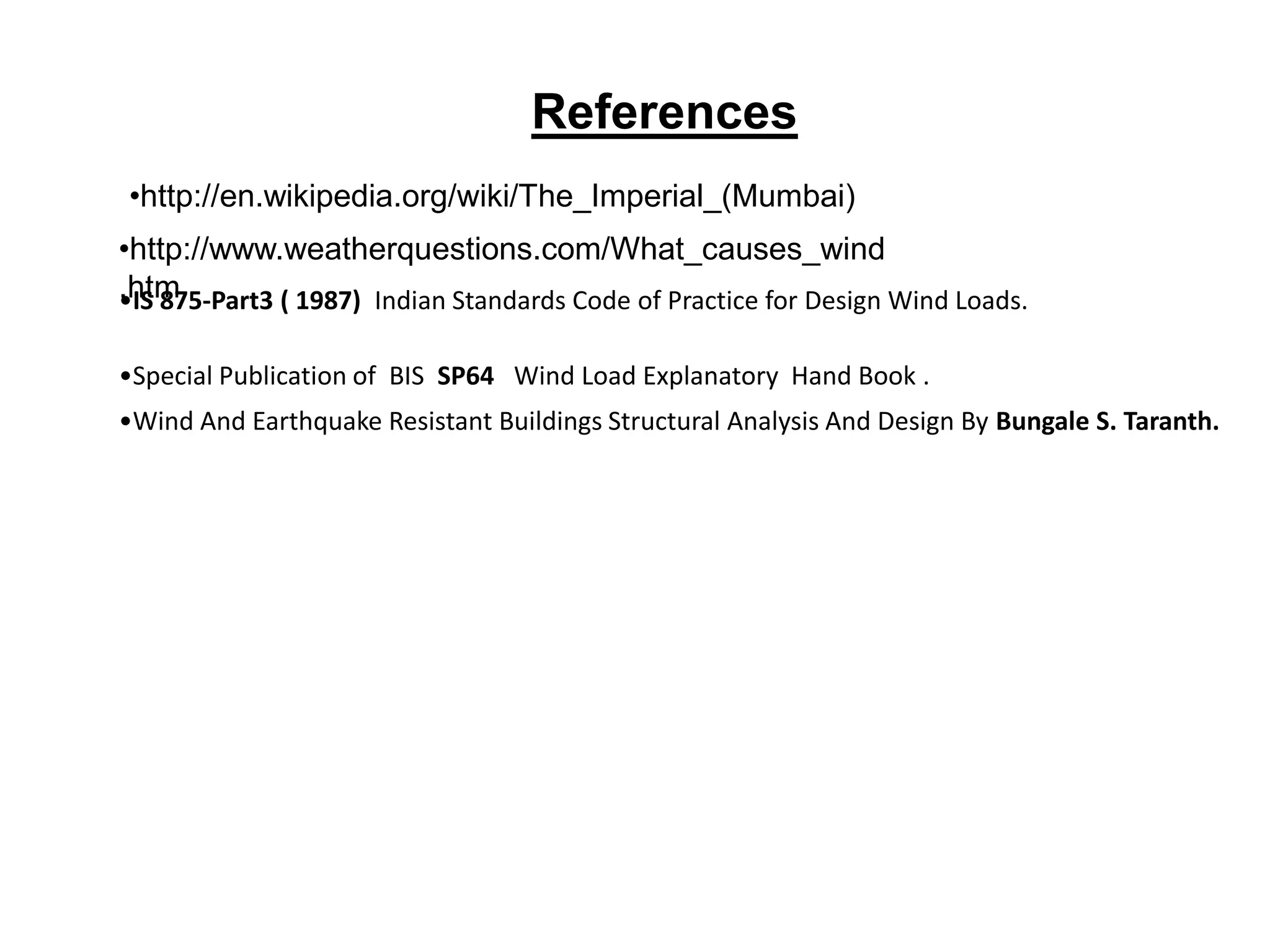 Effect of wind Load On High Rise Building | PPTX