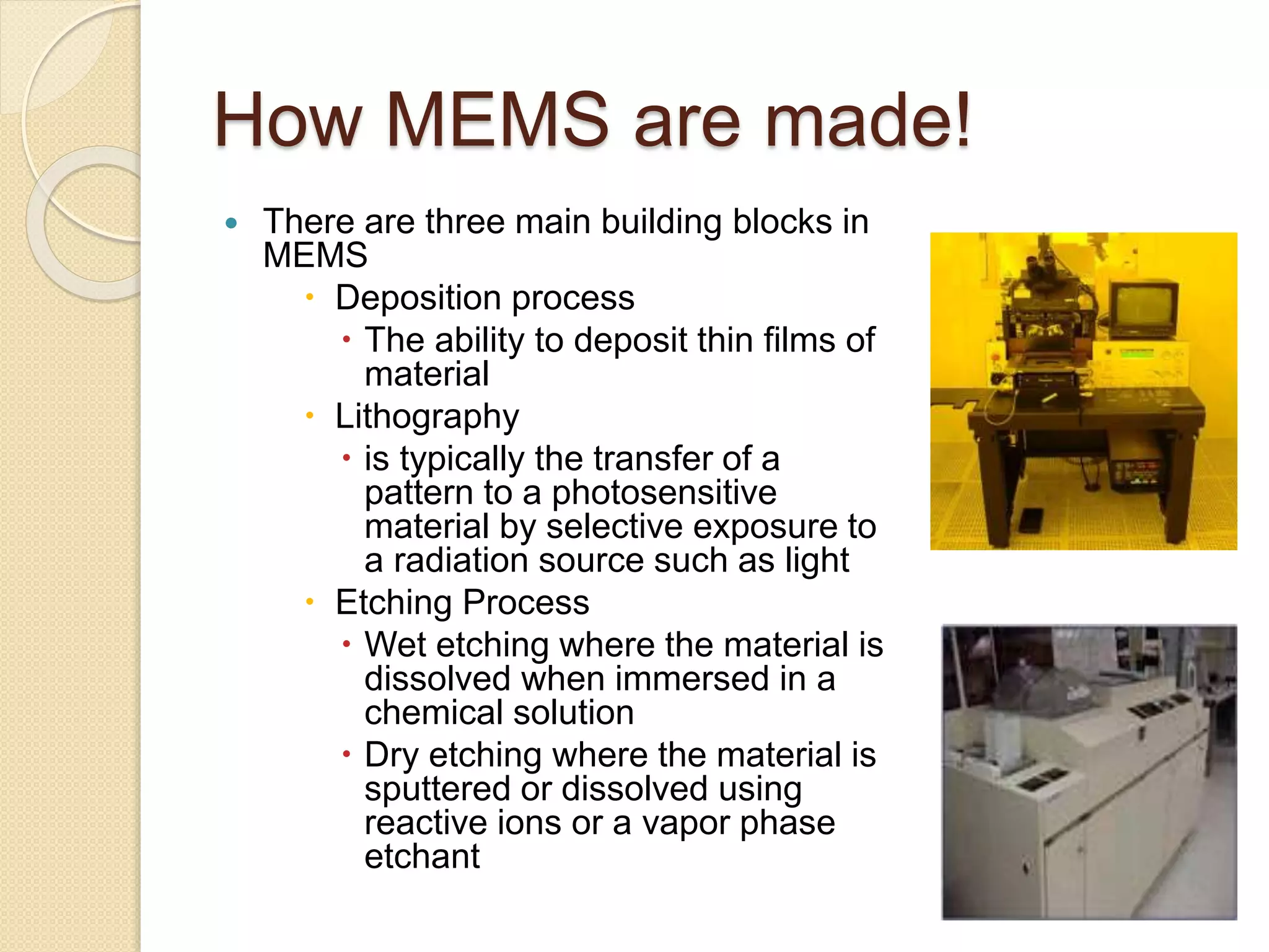 mems tech | PPTX