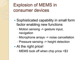 mems tech | PPTX