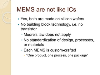 mems tech | PPTX