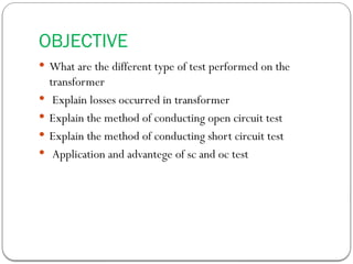 VIKAS short circuit AND OC TEST PPT.pptx