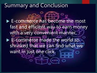 E- Commerce and Amazon | PPTX | Internet | Computing