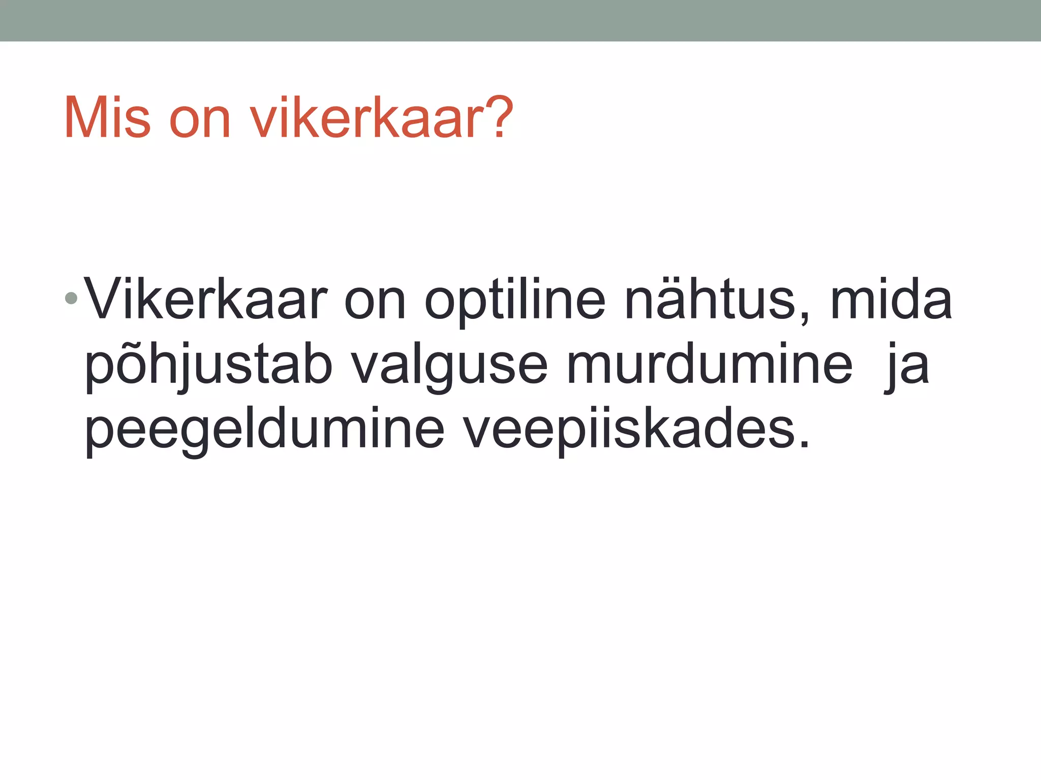 Vikerkaar | PPT