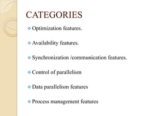 parallel language and compiler | PPTX | Programming Languages | Computing