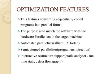 parallel language and compiler | PPTX | Programming Languages | Computing
