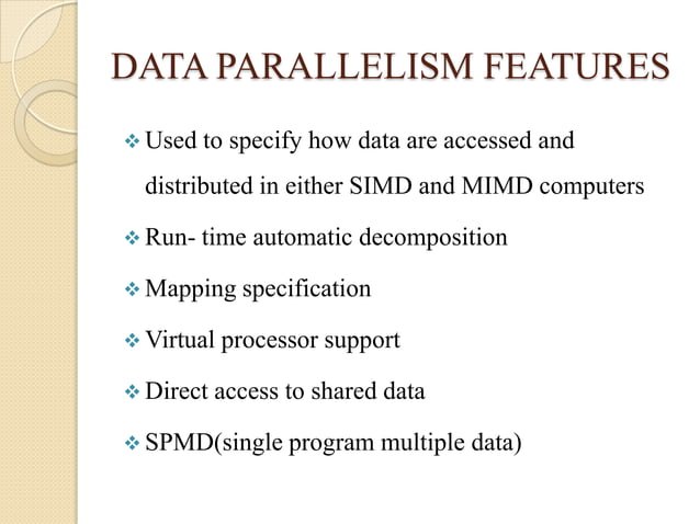 parallel language and compiler | PPT