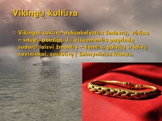 Vikingai: didieji viduramžių keliautojai | PPT