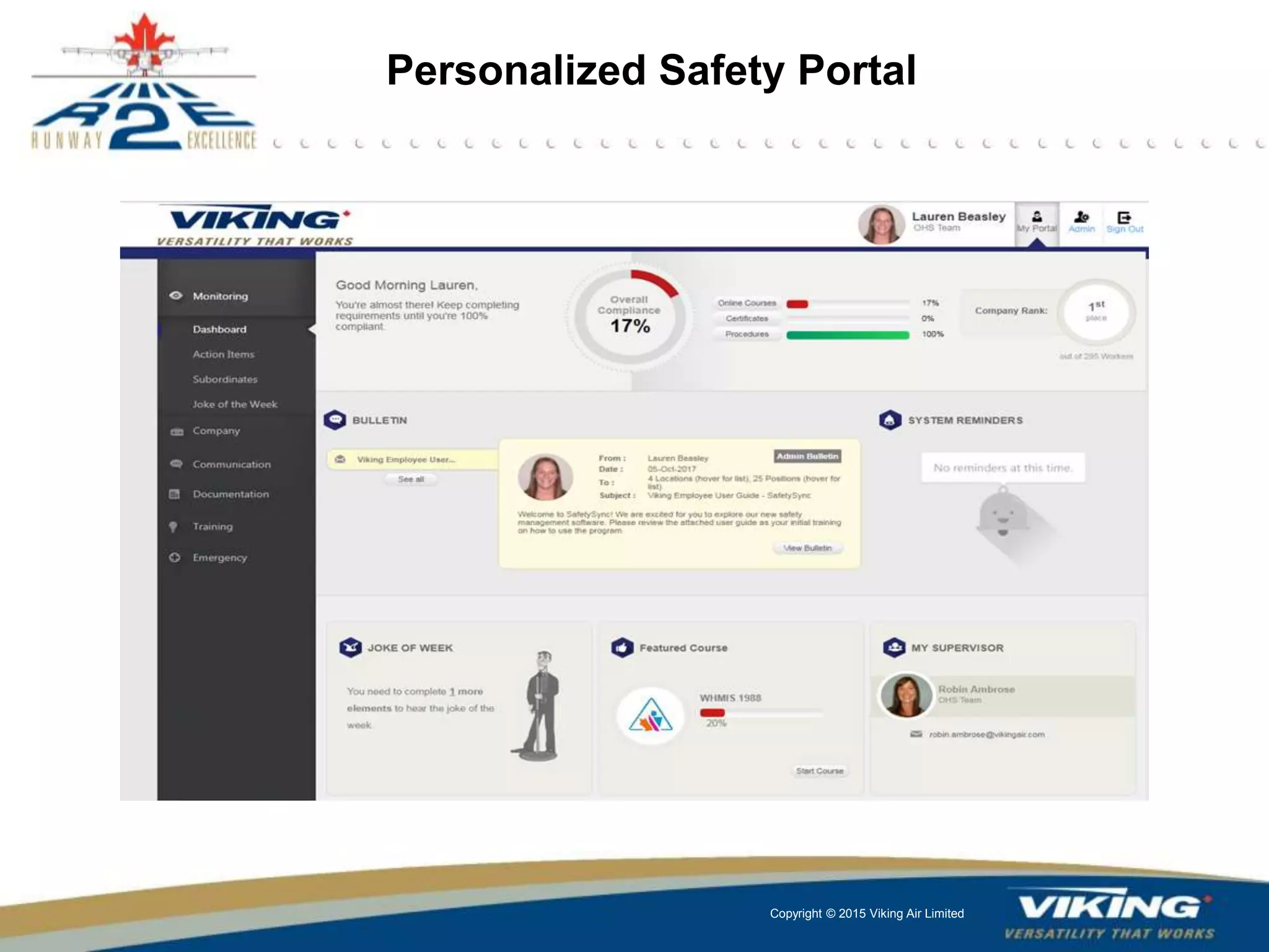 Viking general safety orientation | PPTX
