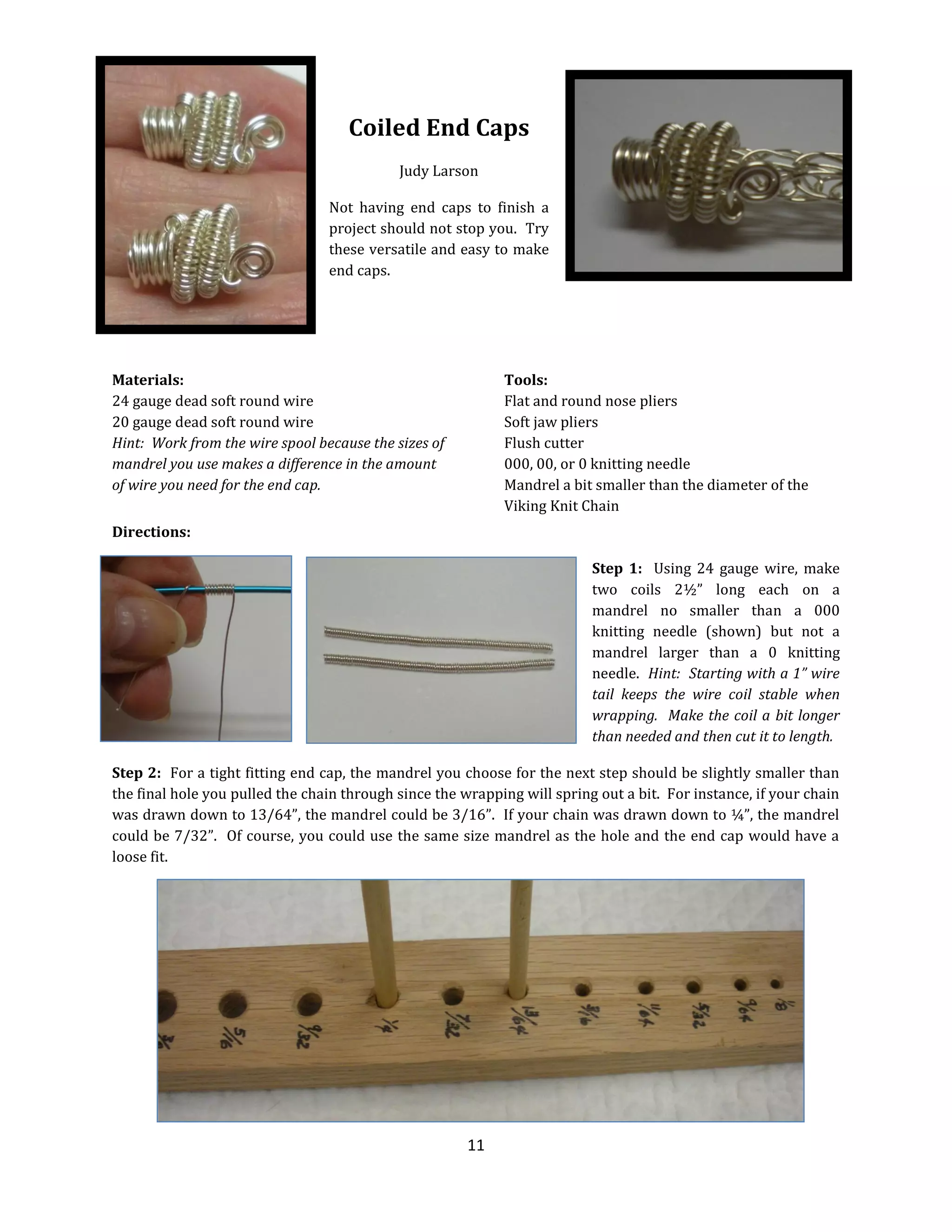 Viking Knit Tutorial | PDF | Needlework | Arts and Crafts