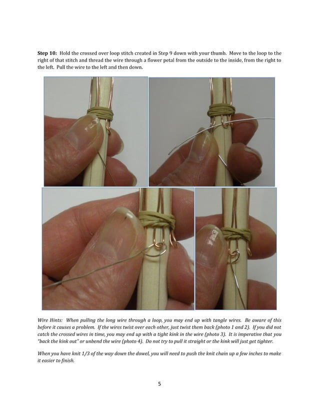 Viking Knit Tutorial | PDF | Needlework | Arts and Crafts
