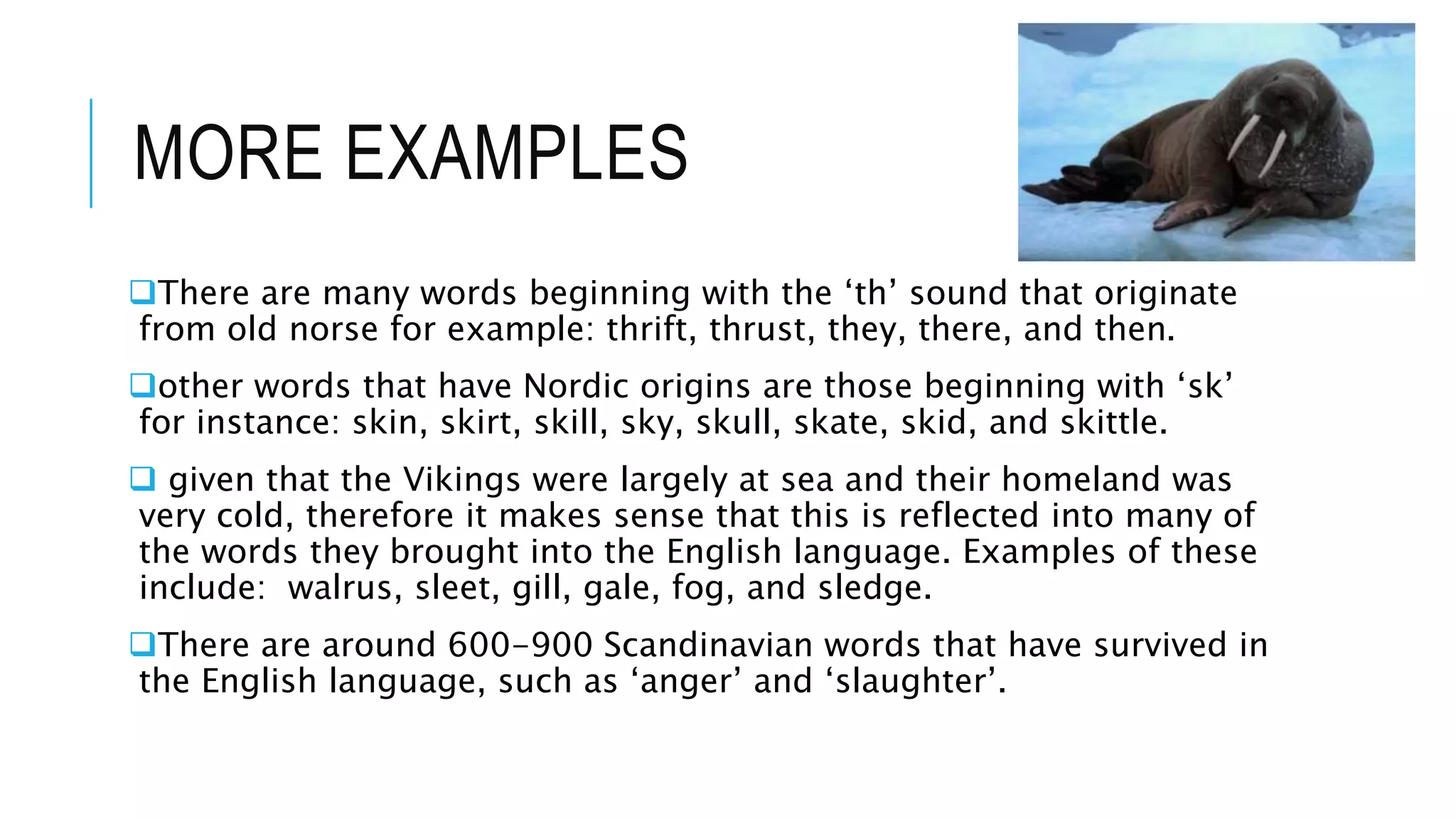 Viking raids 787 language | PPTX