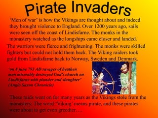 all about the viking invaders and setters | PPT