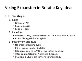 Vikings in england | PPTX | Europe Travel | Travel Locations