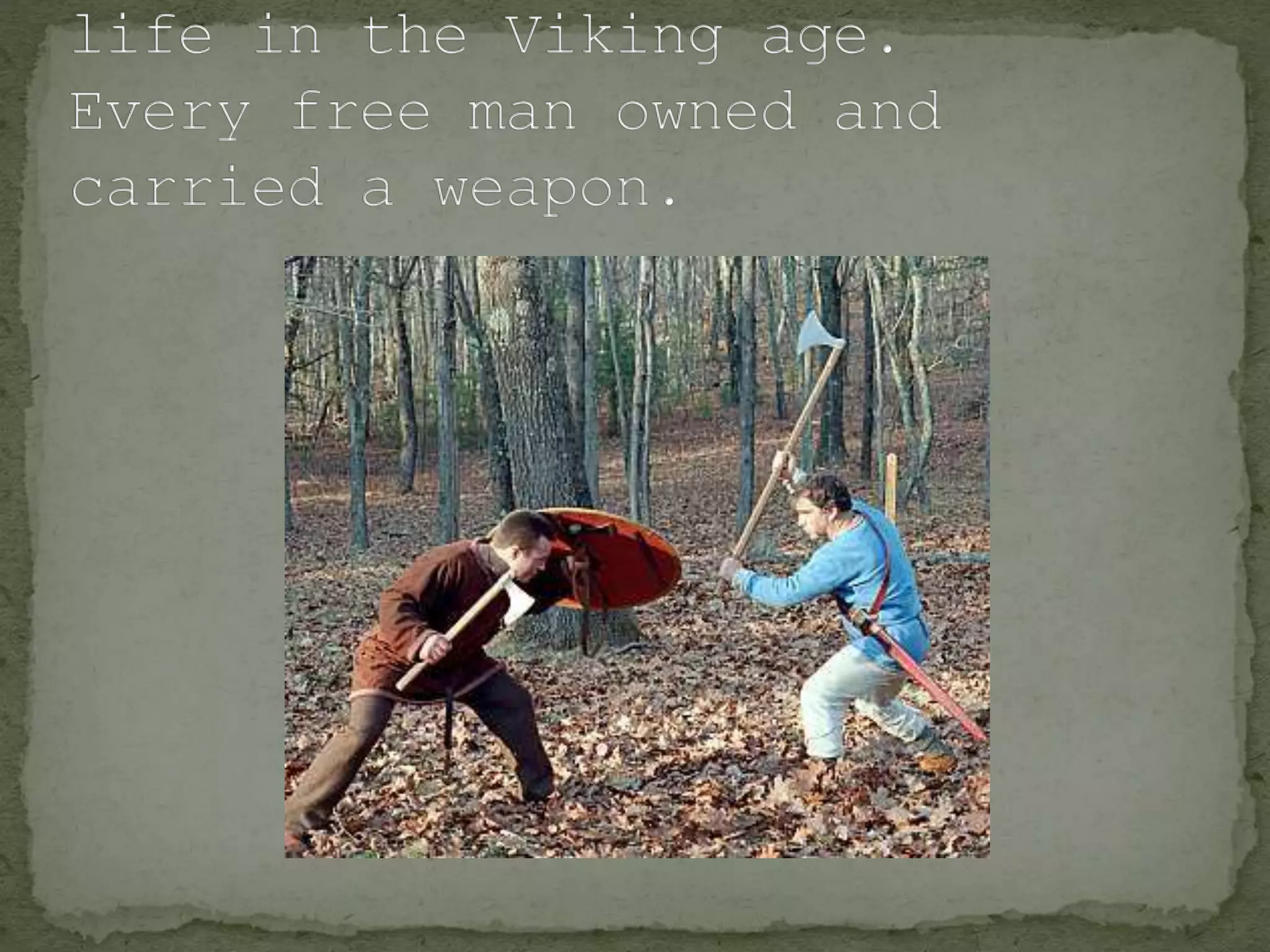Viking weapons and armour | PPTX