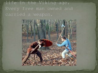Viking weapons and armour | PPTX