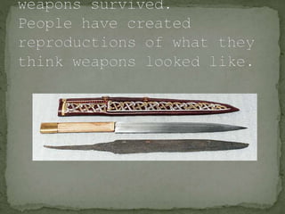 Viking weapons and armour | PPTX