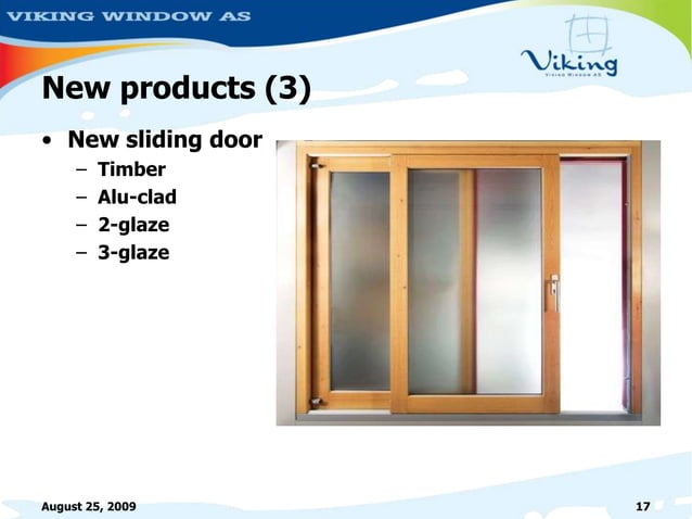 Viking Window Corporate Presentation 2008 Uk | PPTX | Home & Garden