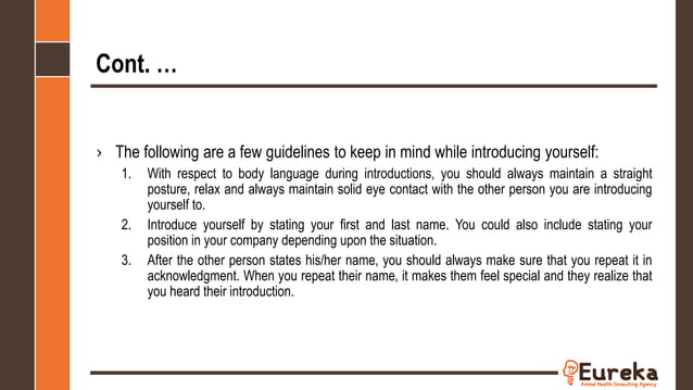 Corporate Etiquette_Steps to Make Introductions | PPTX | Resume Writing ...