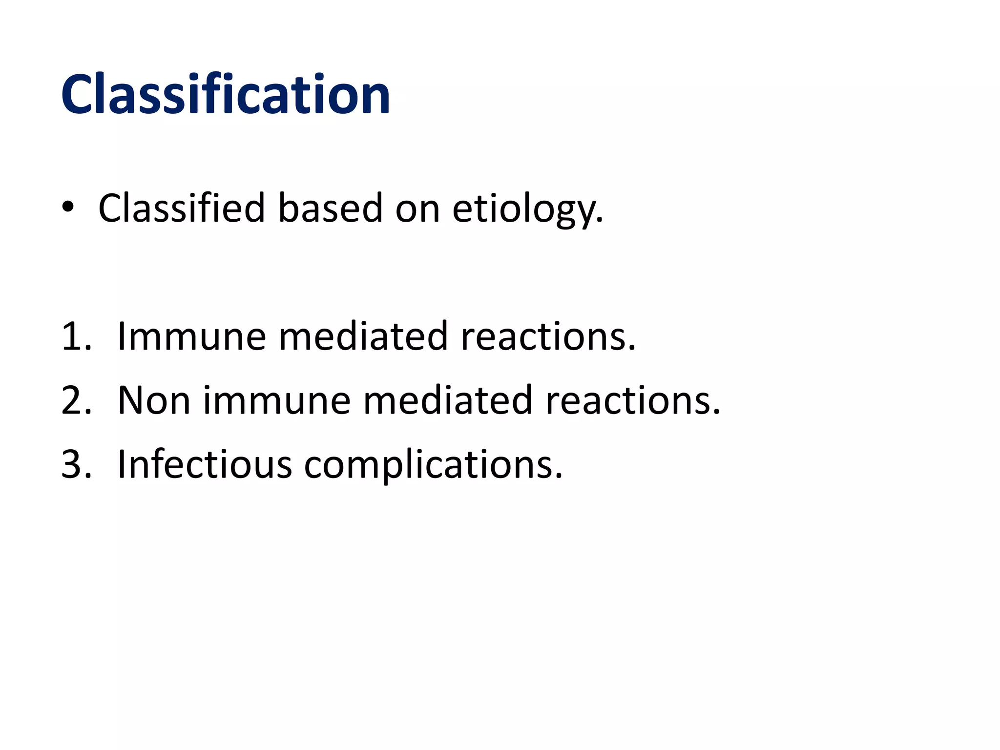 COMPLICATIONS OF BLOOD TRANSFUSION | PPTX