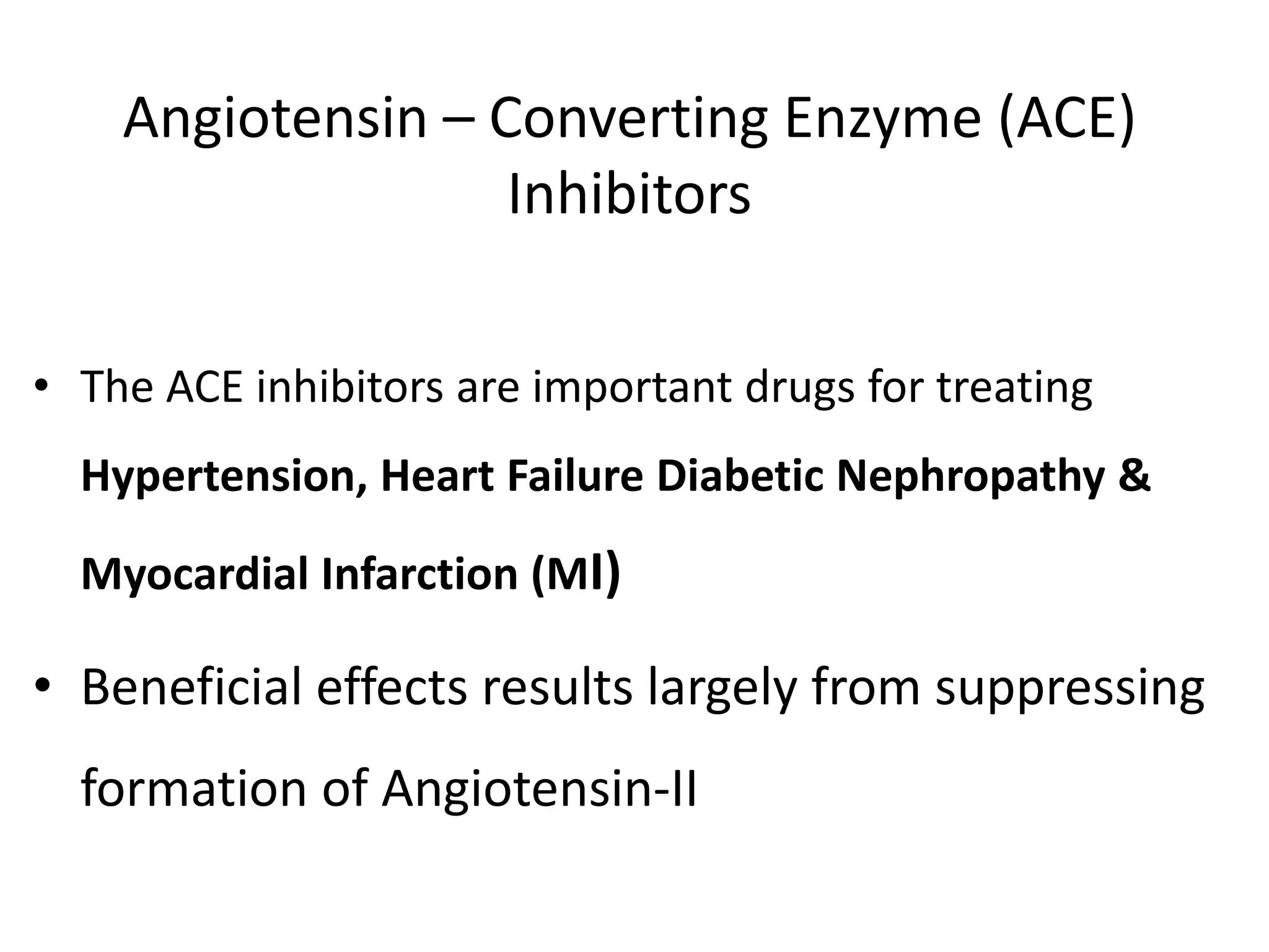 ACE - Inhibitors | PPTX
