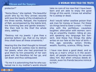 Vikram and the Vampire - Forth Story - Mocomi.com