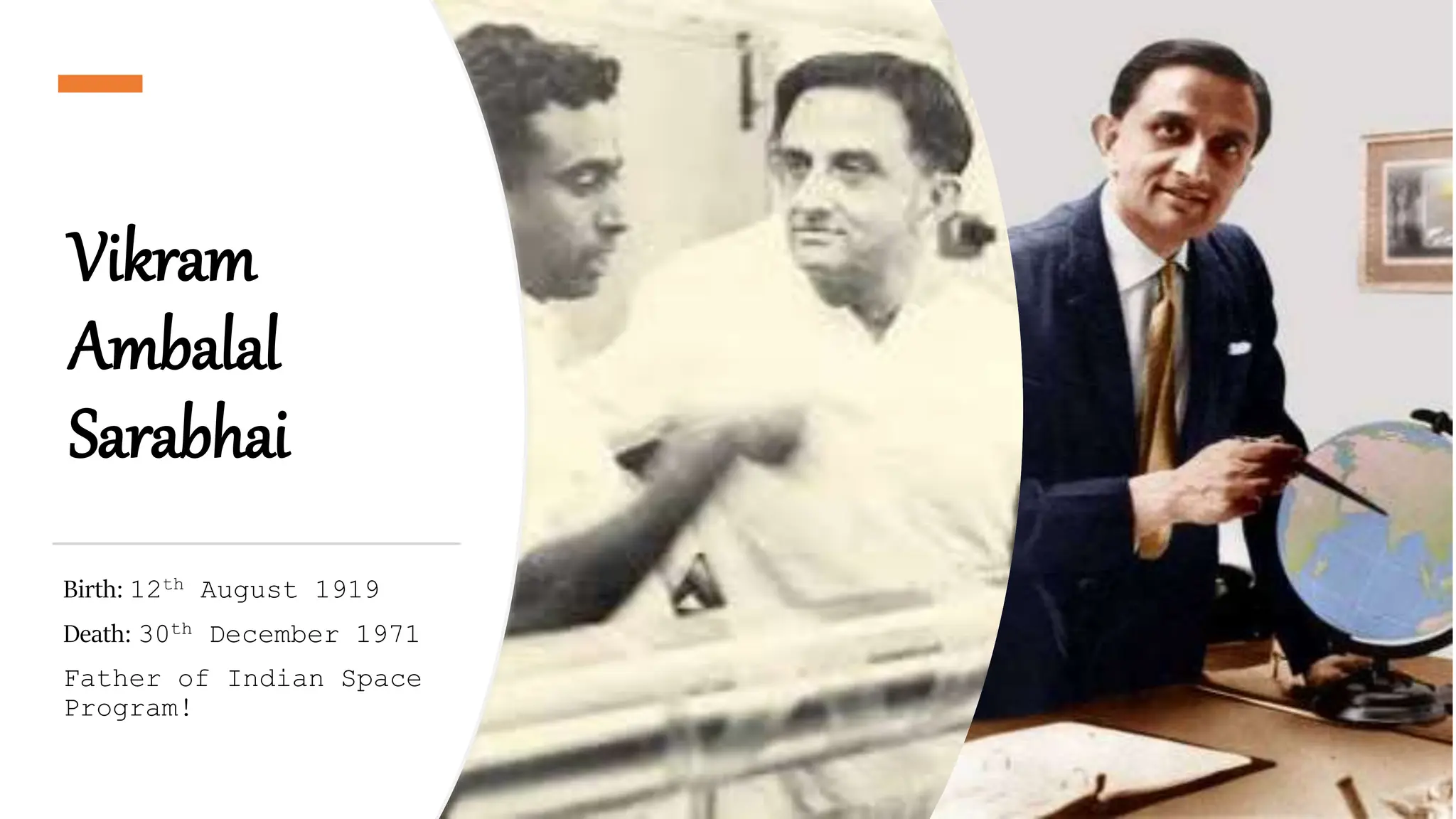 My Idol, Vikram Ambalal Sarabhai | PPTX