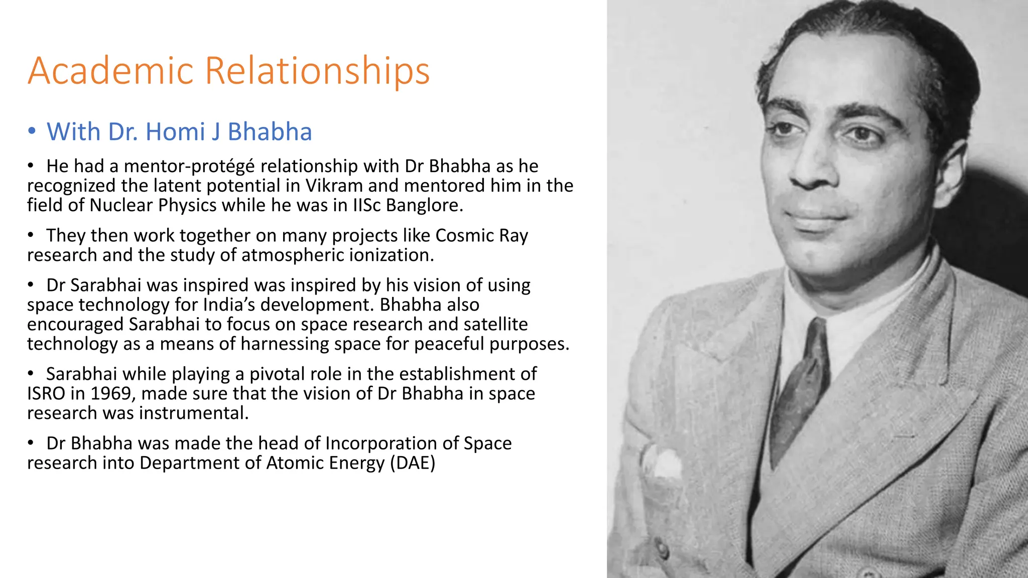 My Idol, Vikram Ambalal Sarabhai | PPTX